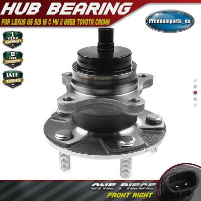 Wheel Bearing Hub Front Right for Lexus GS S19 IS C II Toyota Crown ...