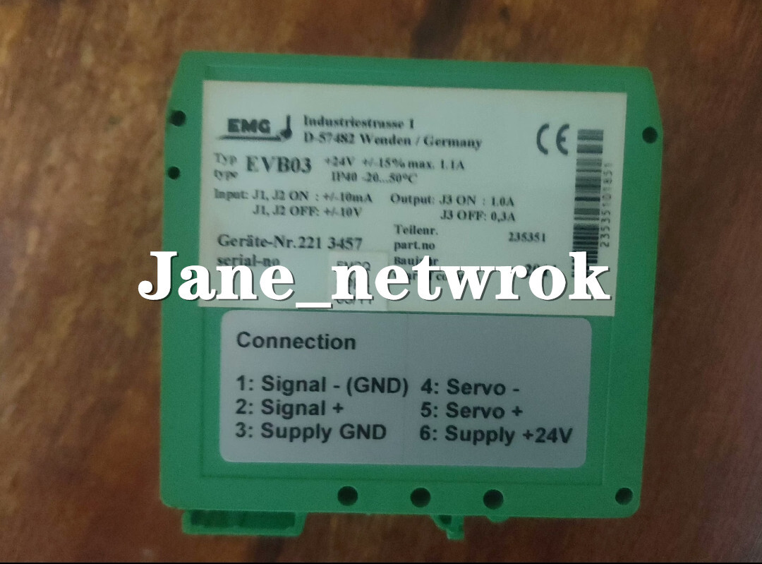 1PC USED EMG EVB03 Correction servo amplifier BY DHL OR FEDEX | eBay