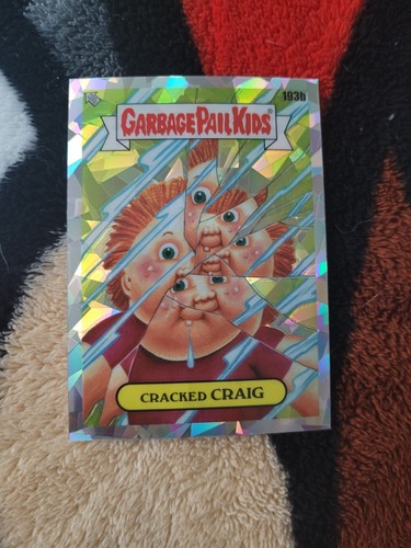 GPK Garbage Pail Kids Chrome Atomic Cracked Craig | eBay