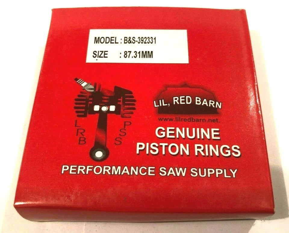1 SET PISTON RINGS FITS BRIGGS AND STRATTON 10HP & 11HP SINGLE CYLINDER ...