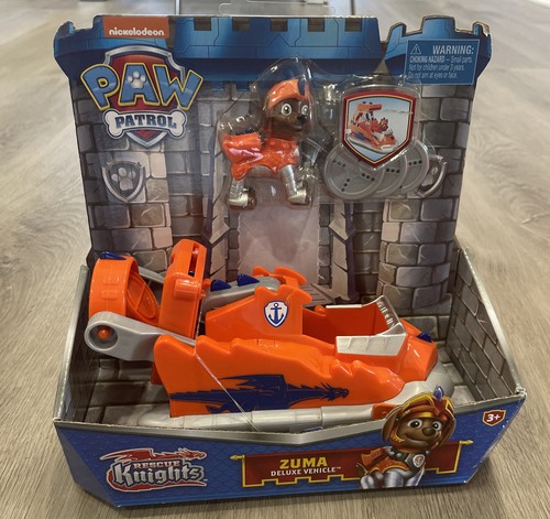 PAW Patrol Rescue Knights Zuma Transforming Toy Car And Figure NEW | eBay