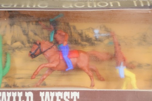 TIMPO 3/8 SWOPPETS AMERICAN WILD WEST INDIAN APACHE SET SEALED 2om ...