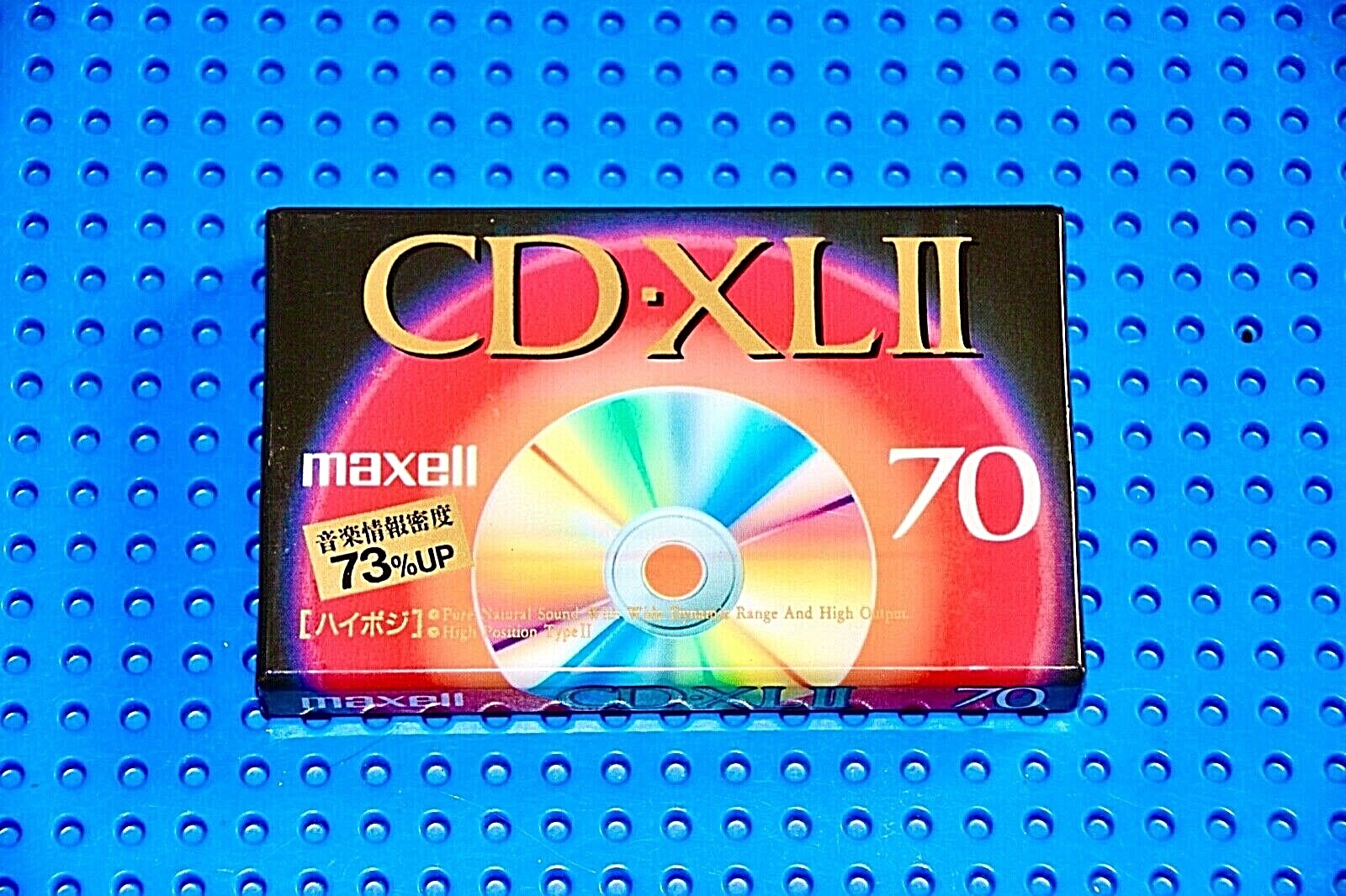 MAXELL CD-XL II 1992 JAPAN 70 TYPE II BLANK CASSETTE TAPE (1) (SEALED ...
