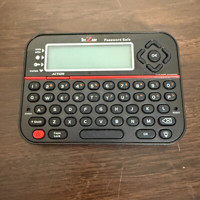 Password Safe PIN Number Keeper Secure Offline Storage Vault Backlit ...