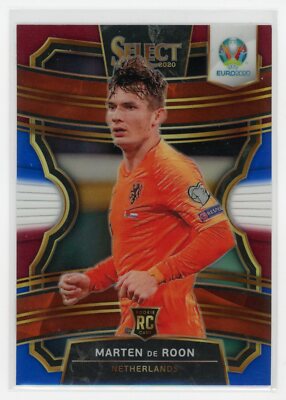 2020 MARTEN DE ROON PANINI SELECT UEFAEURO2020 TERRACE ROOKIE RC#89 ...