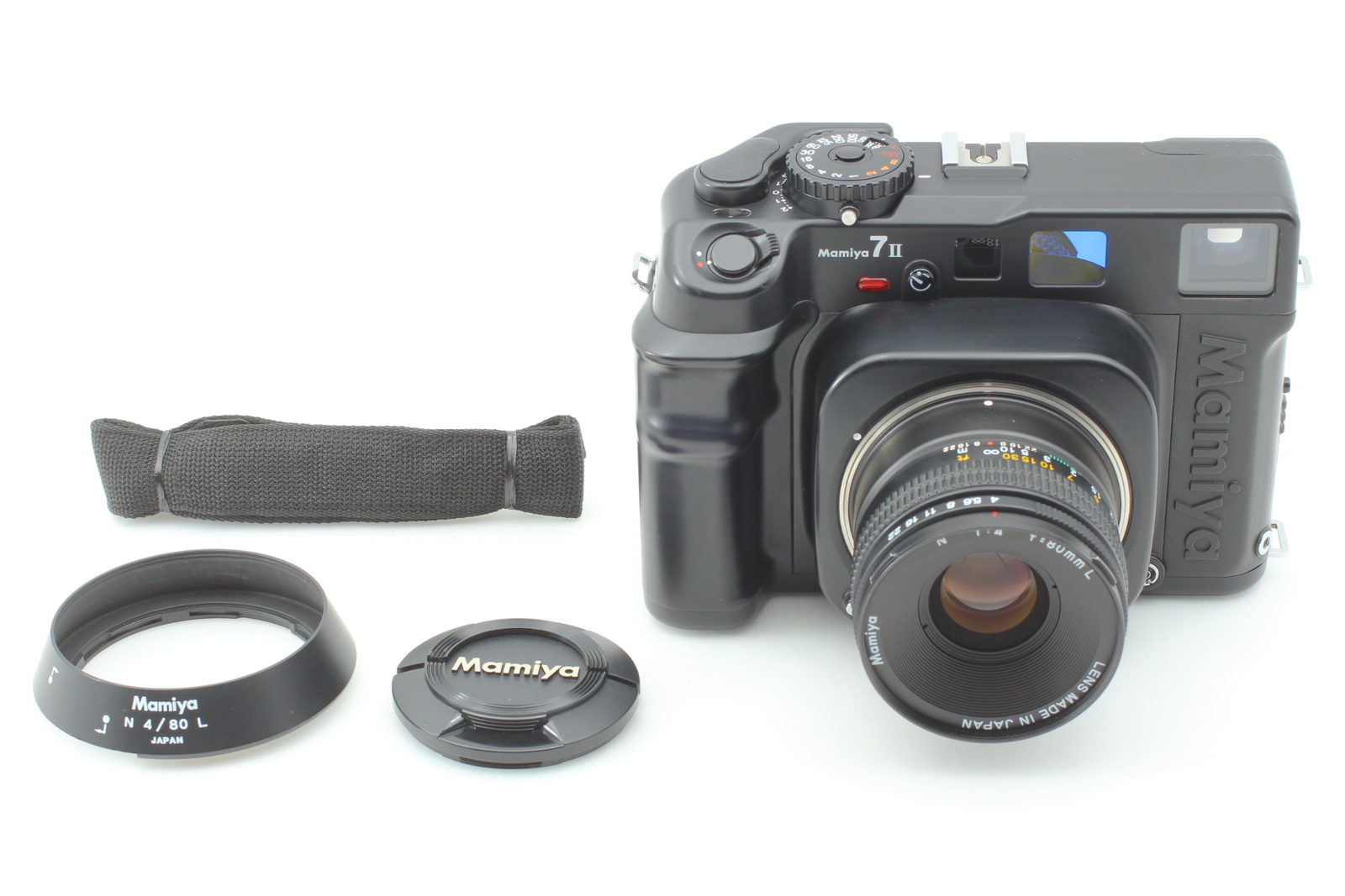 Mamiya 7 II Medium Format Rangefinder Film Camera - Black (Body Only ...