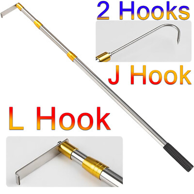 6FT Grabber Telescoping Cargo Tool/Multi-Use Cargo Retriever/Extendable ...