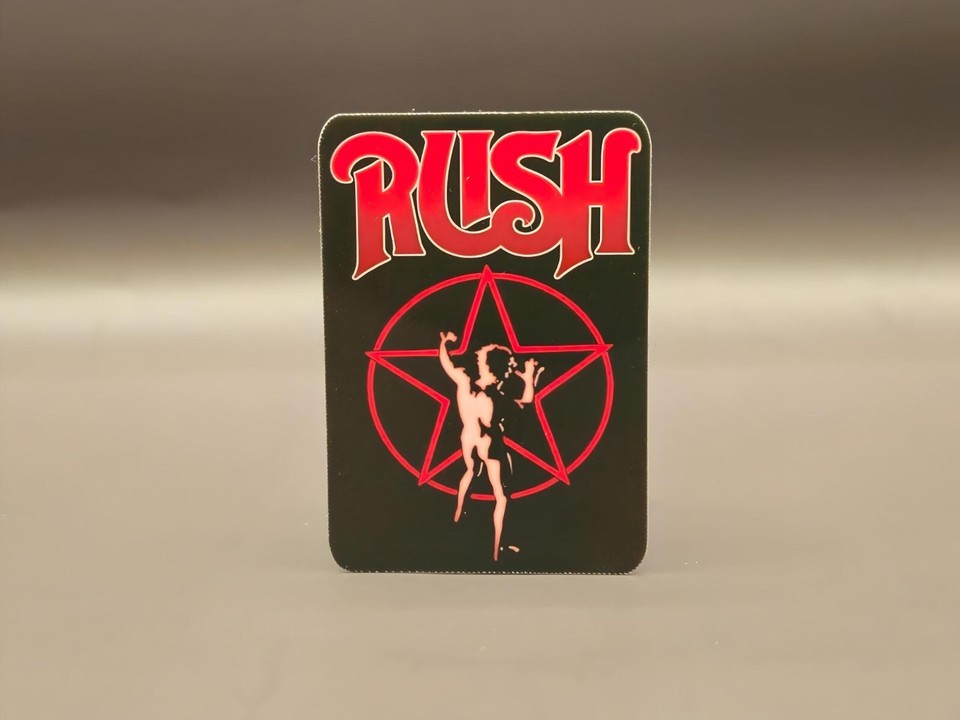 Rush Vinyl Stickers Band Rock N Roll Fly By Night Rock Music Canada ...