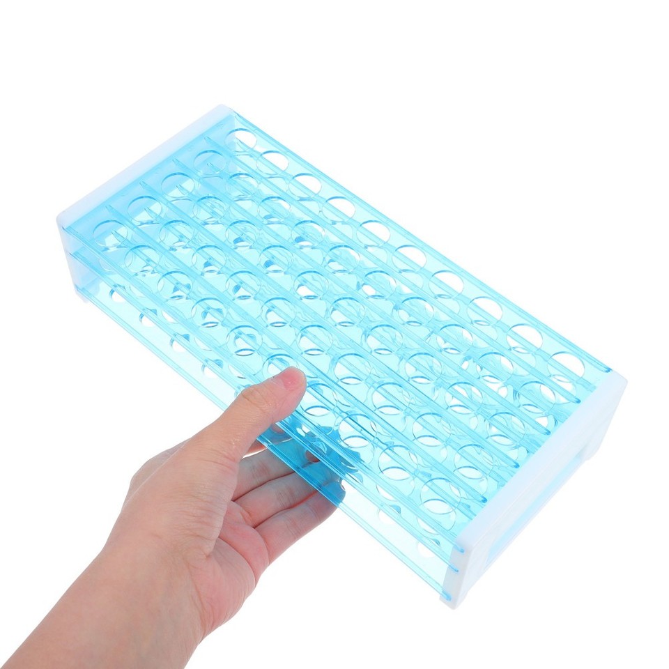 5 Count Plastic Test Tube Rack School Laboratory Supplies Holder | eBay UK