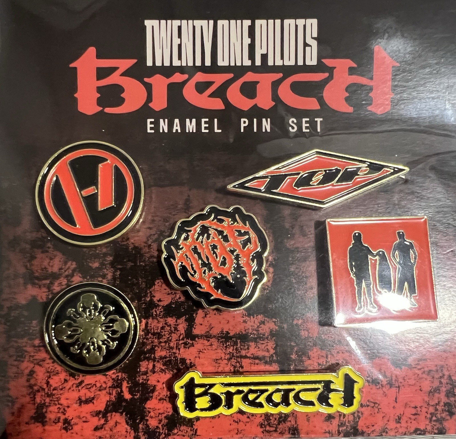 Twenty One 21 Pilots - Breach Tour 2025 Enamel Pin Set Concert ...