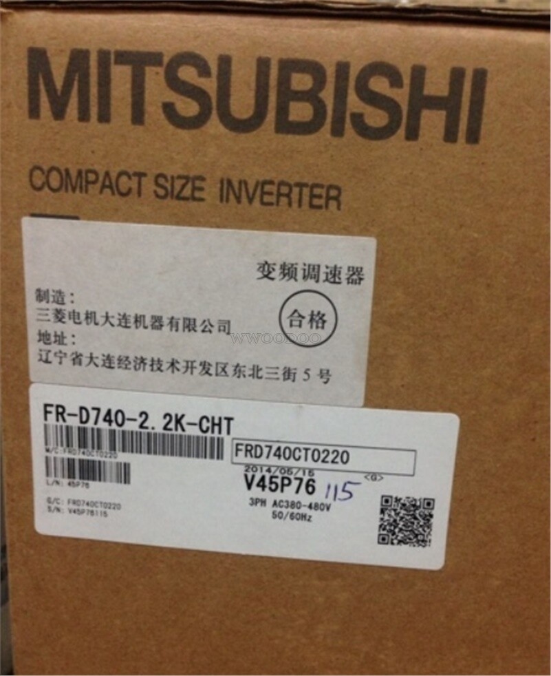 1Pcs Mitsubishi Inverter FR-D740-2.2K-CHT New sc | eBay