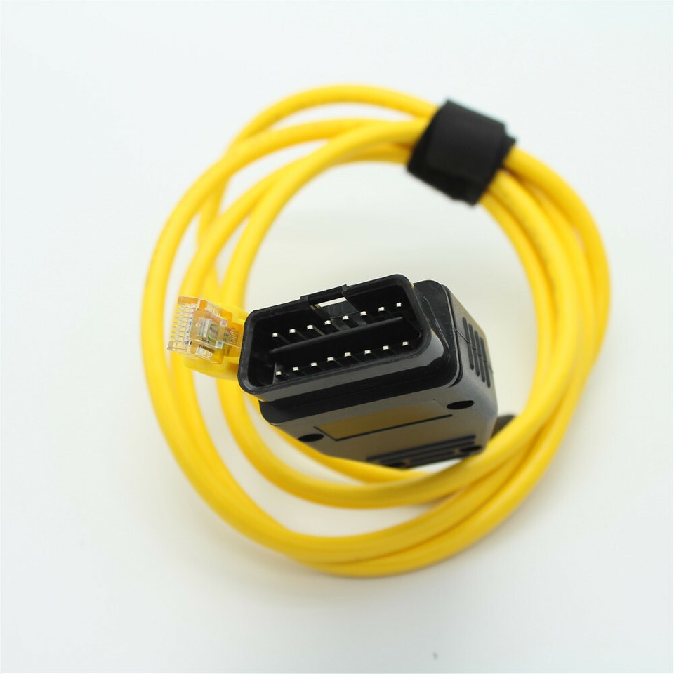 US Stock E-SYS ENET OBD2 Interface Ethernet Cable Coding ICOM For F ...