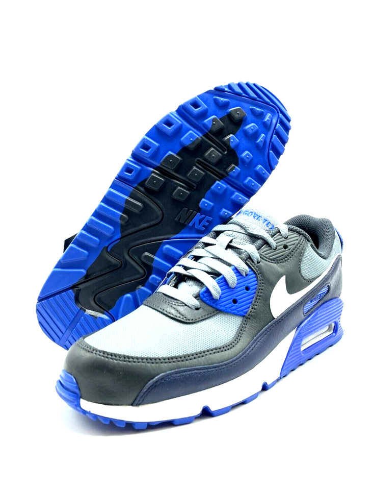 *NEW* MEN Nike AIR MAX 90 GORE TEX RACER BLUE/COOL GREY (FD5810 003) 👍 ...