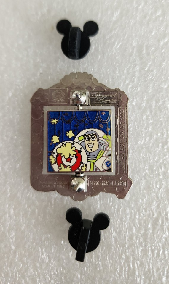 💎DISNEYLAND~TOY STORY MANIA 💎DIAMOND DECADES~60TH ANNIV LE SPINNER PIN ...