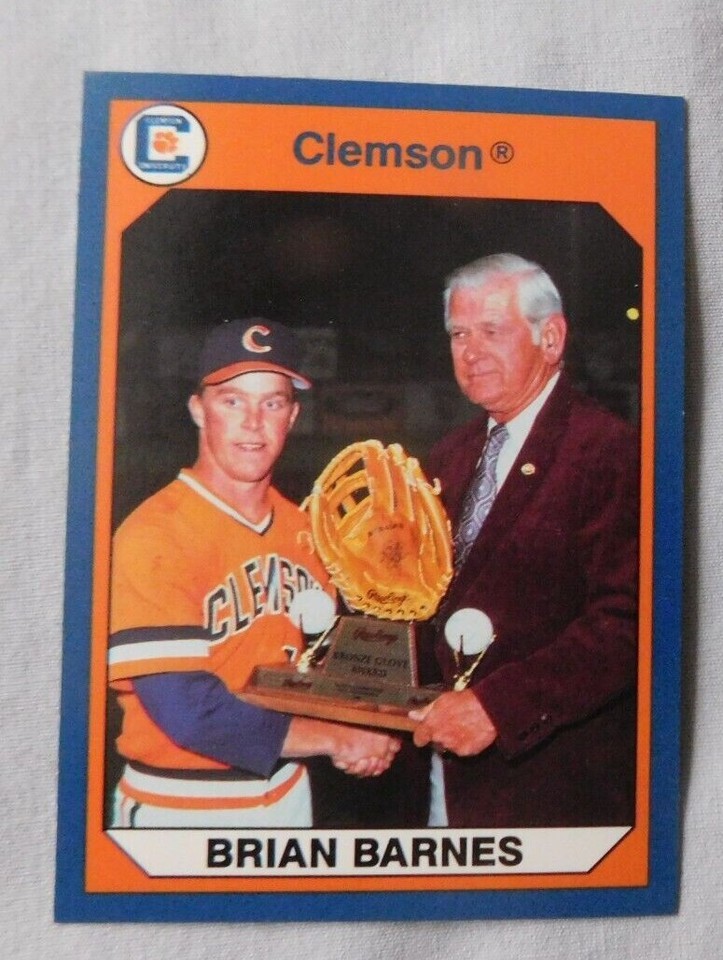1990 Collegiate Collection Clemson Tigers Trading Card Pick one | eBay