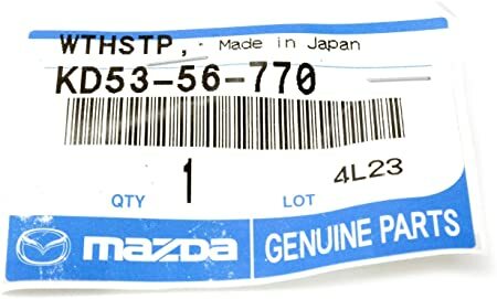 Genuine 2013-2015 Mazda CX-5 Front Hood Weather Strip KD53-56-770 F/S ...