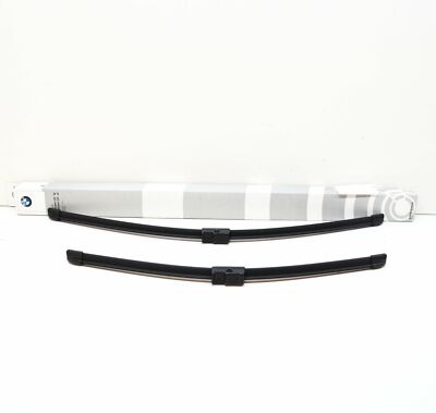 NEW BMW X3 F25 FRONT WINDSCREEN WIPER BLADES SET 61612458017 OEM | eBay