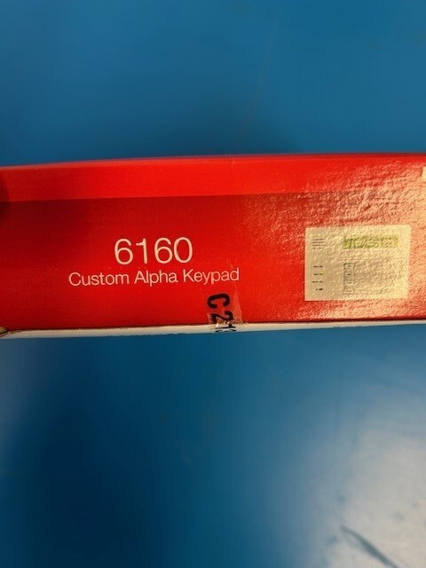 Honeywell 6160 Security Ademco Alpha Display Keypad - White (NEW ...