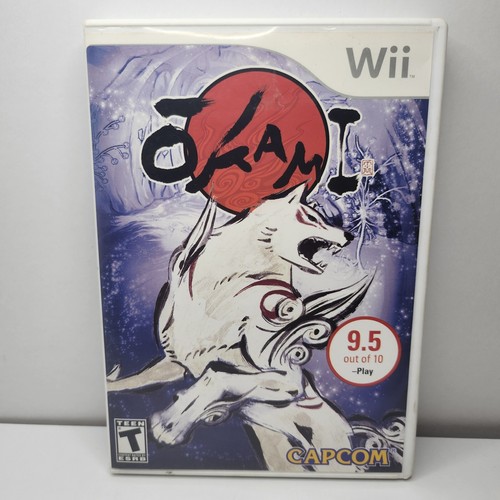 Okami Authentic CIB Complete In Box 1st Release Purple Disc (Nintendo ...