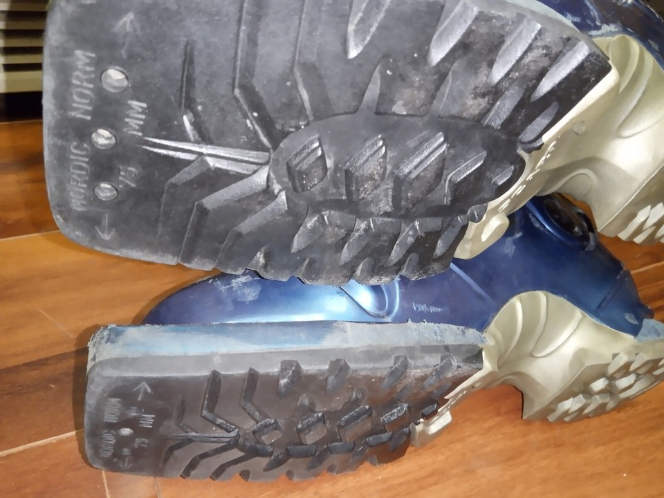 Scarpa Terminator T2 75mm 3 Pin Telemark Touring Ski Boots / Liners 5 1 ...