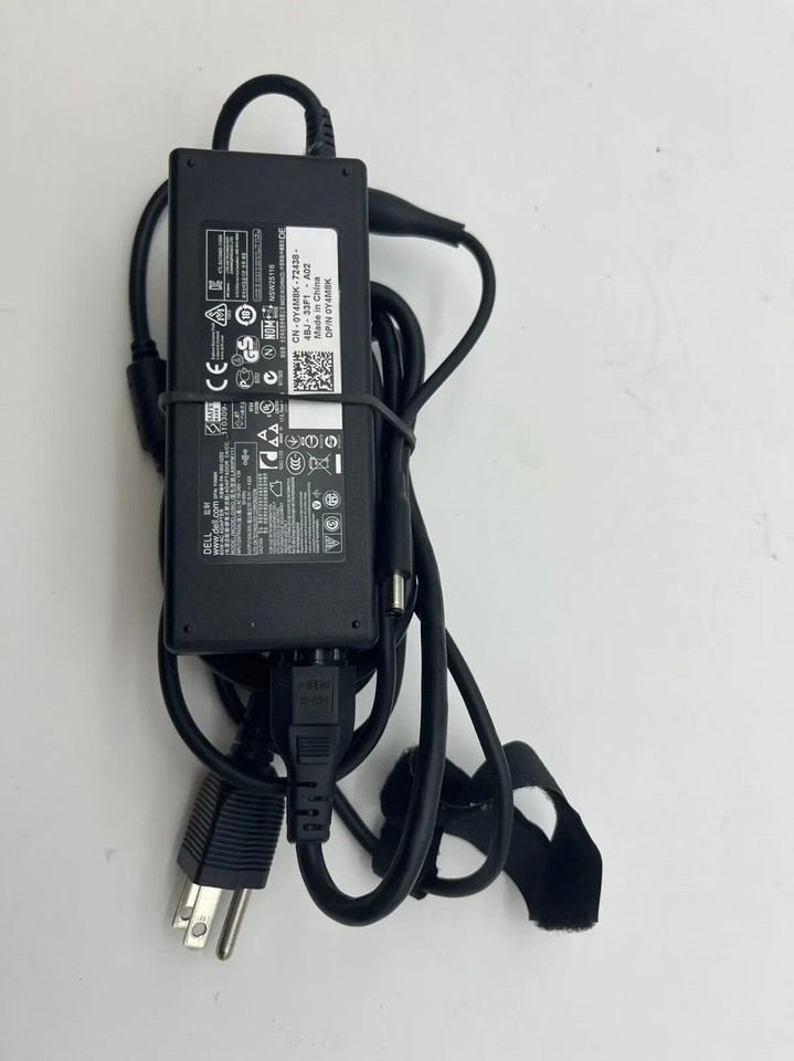 Dell OEM 90 Watt Charger AC Power Adapter 4.5mm Tip - 90W -7HRTX RT74M ...
