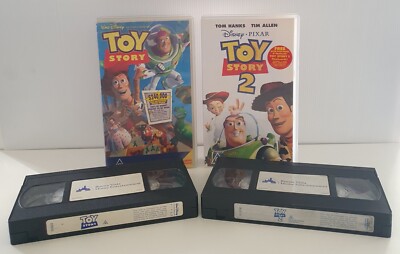 Disney TOY STORY 1 & 2 VHS Animated Movie Video | eBay Australia