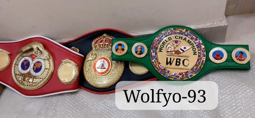 WBC, IBF, IBO, WBO, WBA Set of All boxing Championship Title Belts ...