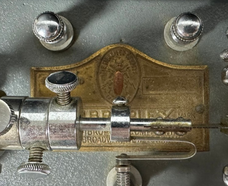 Vibroplex Original Standard Vintage 1960 Telegraph Key Bug + Case (SN ...