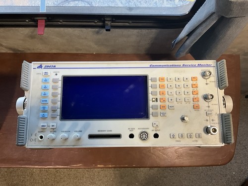 IFR 2947A COMMUNICATIONS SERVICE MONITOR SOLD AS IS FOR PARTS | eBay