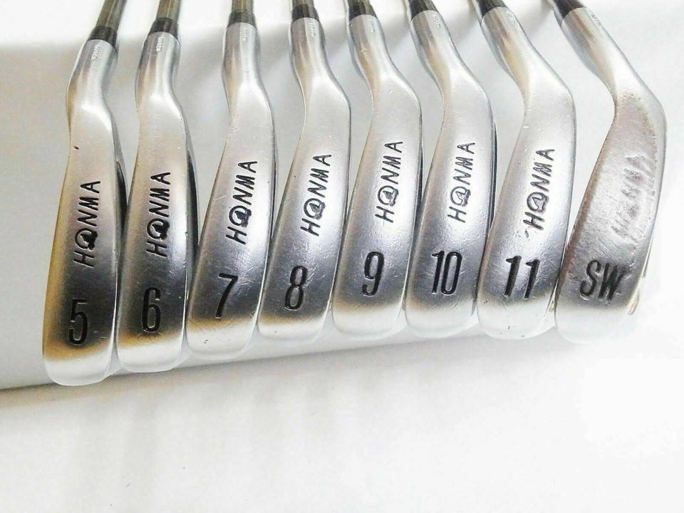 4-STAR GOLD HONMA NEW-LB280 8PC R-FLEX IRONS SET GOLF CLUBS 6217 BERES ...