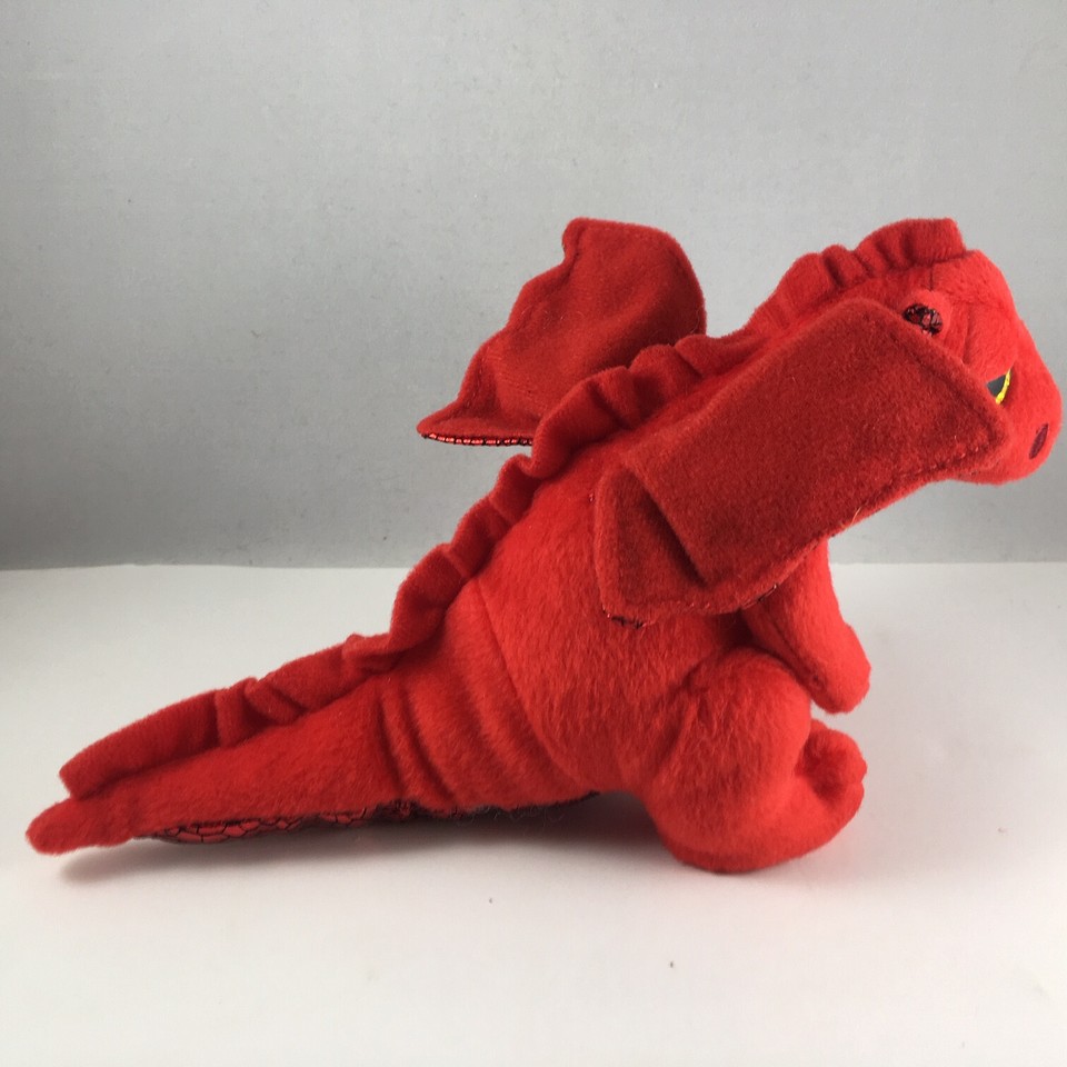Ty Beanie Baby - Y DDRAIG GOCH the Red Dragon (6 Inch) (UK Exclusive ...