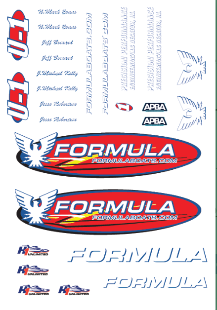1/25th Scale Miss Formula Unlimited Hydroplane boat model kit- 2024 ...