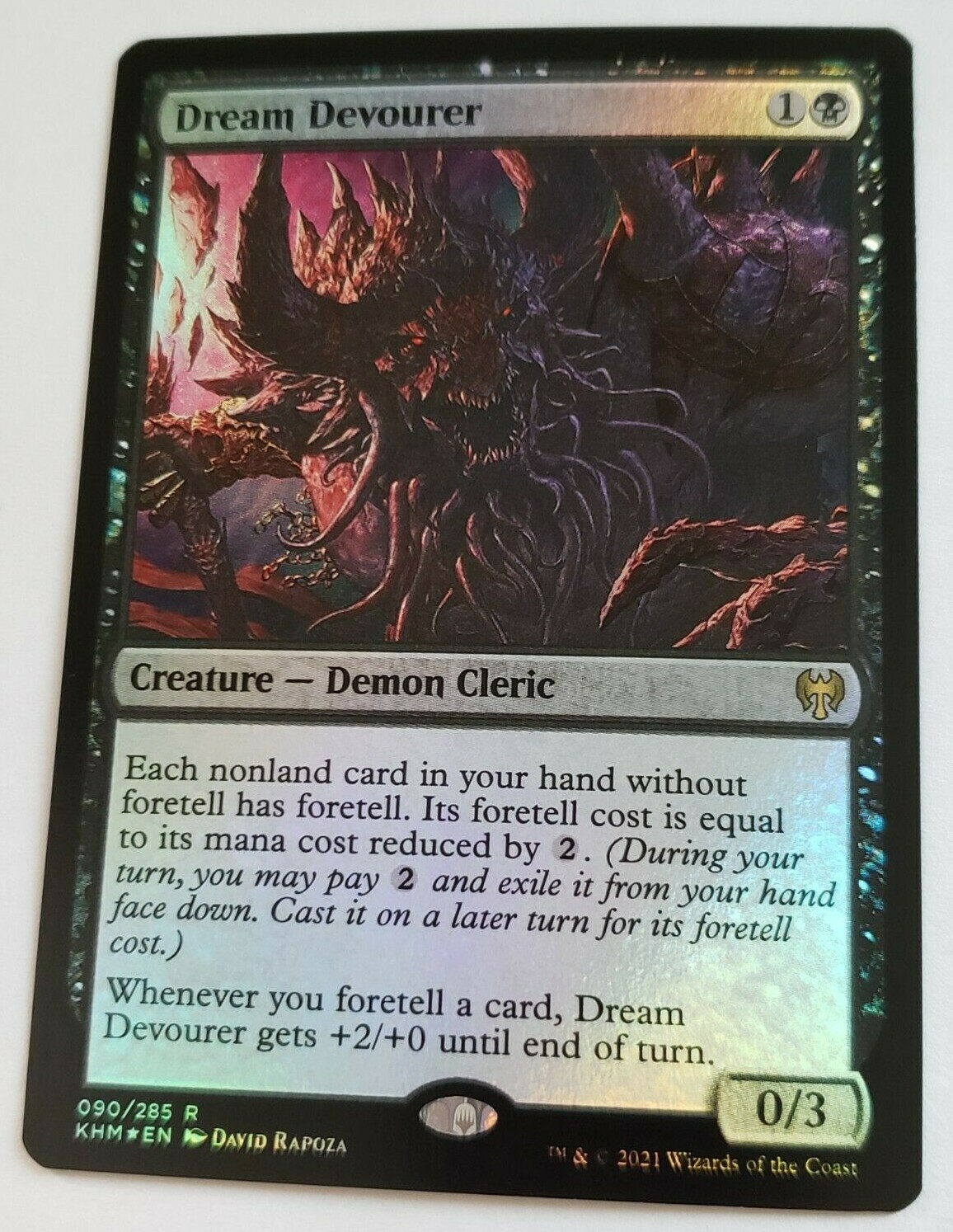 MTG 2021 Kaldheim DREAM DEVOURER 090/285 Rare Foil M/NM | eBay