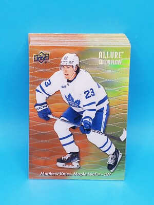 2023-24 Upper Deck Allure - Color Flow Orange Yellow -You Pick- UPDATED ...