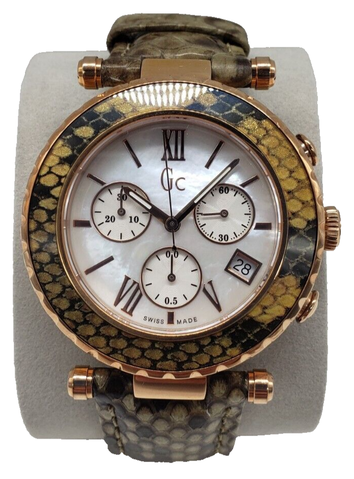 Guess Collection Chronograph Women's Watch Pearl Dial diver chic ...