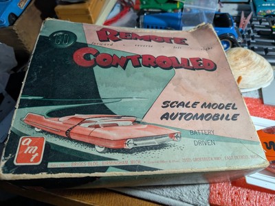 PROMO 1950s Remote Control Car AMT Battery Operated Dealer In BOX ! | eBay