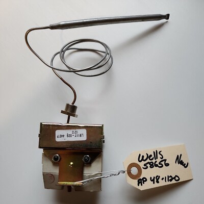 Wells, 58656 LCH resettable high limit 440*f fixed AP 48-1120 new | eBay