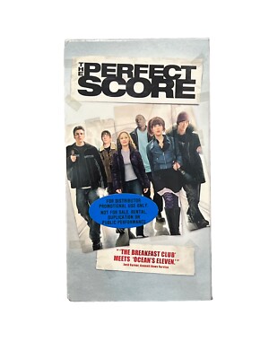 The Perfect Score VHS 2004 MTV Movie - SCREENER / PROMO 97363368335| eBay