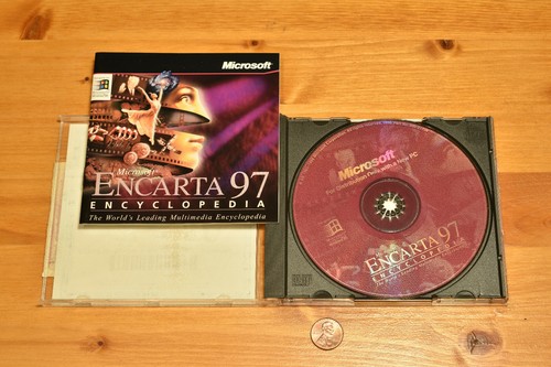 Microsoft Encarta 97, Vintage Software CD-Rom | eBay