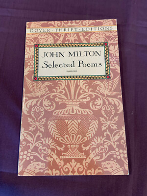Selected Poems : Milton by John Milton 1993 Pb 9780486275543| eBay