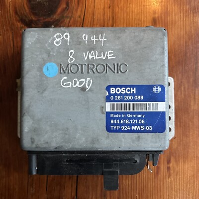 Porsche 944 BOSCH Motronic engine control unit ECU DME # 0261200089 ...
