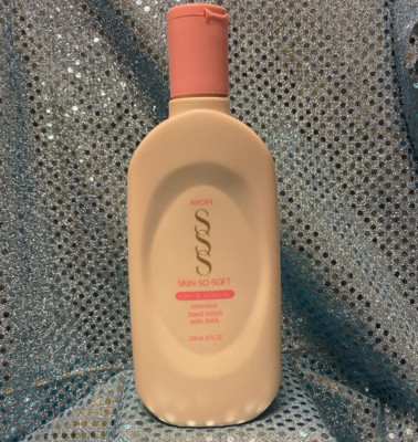 Avon Skin So Soft -Soft & Sensual Intensive Hand Lotion With AHA. 8 fl ...