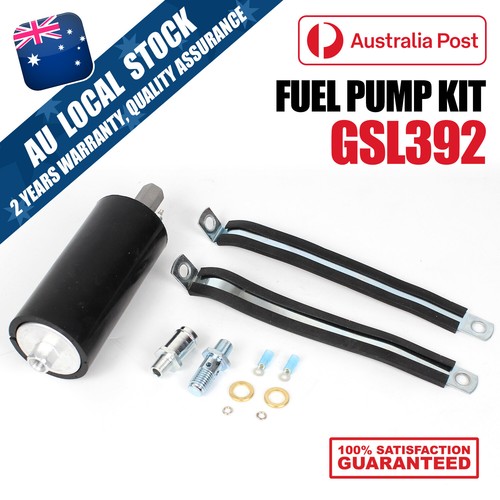 For Walbro GSL392 External Fuel Pump Inline Fuel Pump High Pressure Ki ...