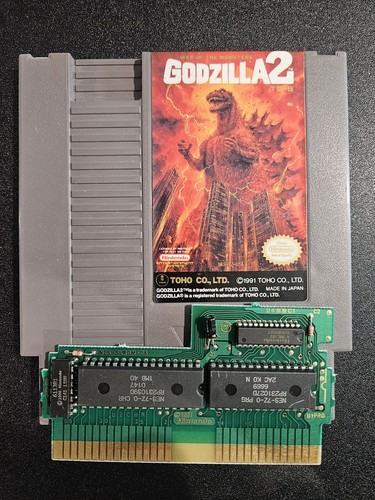 Godzilla 2: War of the Monsters Nintendo NES Complete In Box CIB ...