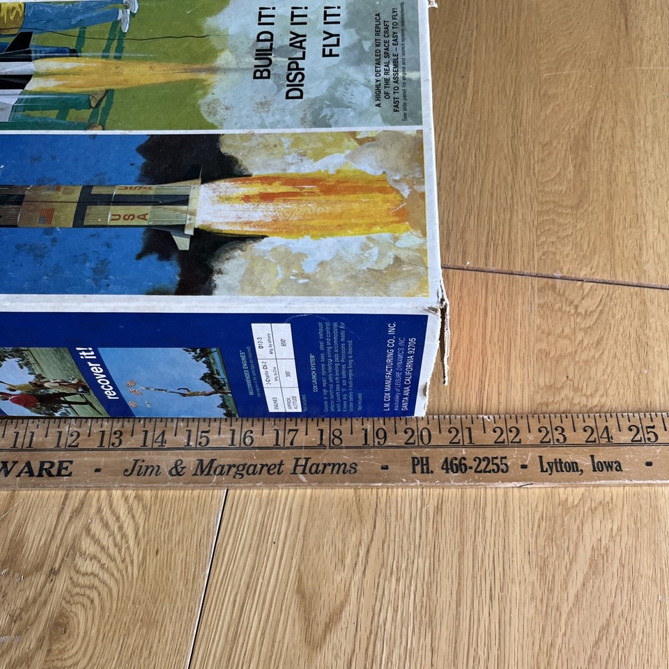 Cox Rocket Launch System for Launching Solid Propellant Model Rocket ...