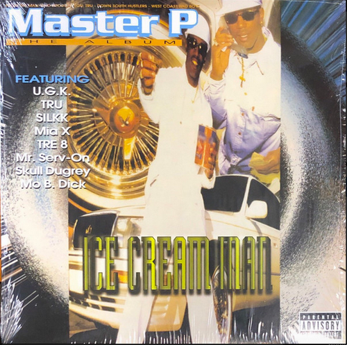 Master P – Ice Cream Man (1996) No Limit Records 2xLP cream & blue ...
