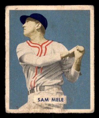 1949 Bowman Baseball #118 Sam Mele PR | eBay