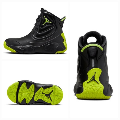 Nike Air Jordan Drip 23 Toddler Boy Waterproof Rain Boot Black/Green ...