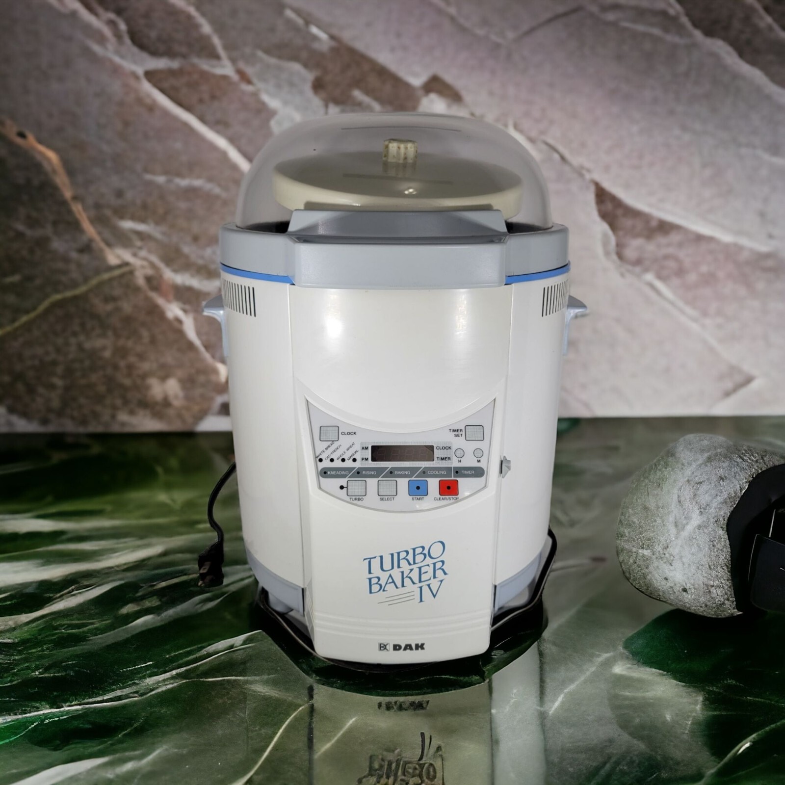 DAK Turbo Baker IV Dome Lid Bread Machine & Dough Maker Fab-2000 Works ...