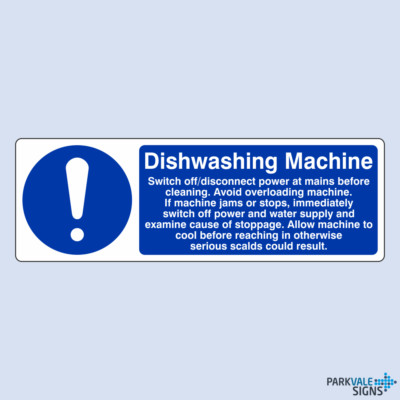 Dishwashing Machine Sign | eBay